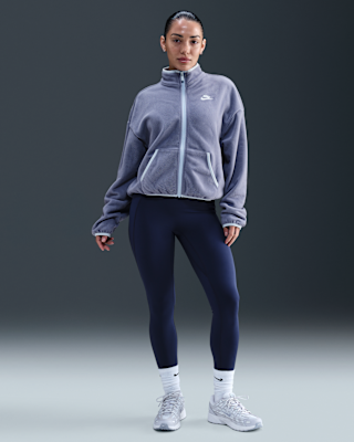 Nike Sportswear Club Fleece Women's Loose Cozy Track Jacket. Nike.com